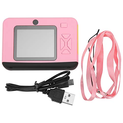 Socobeta Children Camera, 20MP HD Anti‑Drop Anti‑Drop Children Camera for Gift(Pink)