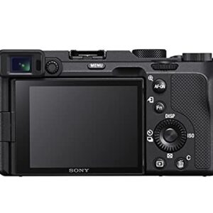 Sony Alpha a7C Full-Frame Compact Mirrorless Camera (Black) Bundle with 24-105mm f/4 G OSS Lens (6 Items)