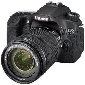 Canon EOS 70D Digital SLR Camera with 18-135mm STM Lens - International Version