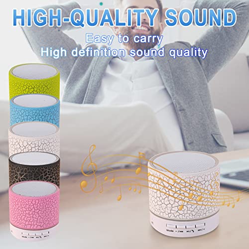 #37L492 Led Mini Wireless Bluetooth Speaker A9 Led Night Light Tf USB Fm Musical Audio