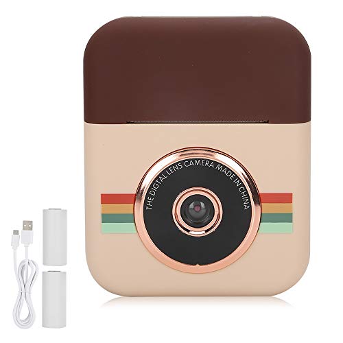 Jeanoko Children Digital Camera, HD Take Pictures 12MP High Definition Children Print Camera Mini Picture Rich Layered for Children Toy