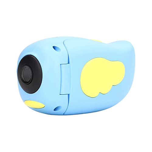 Jeanoko Mini Children Camera, Kids Digital Camera 5 Control Buttons Timed Photo Easy to Operate Multifunctional with 400Mah Battery for Child Education(Blue)