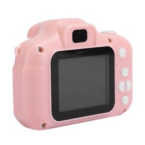 01 Kids Camera, One-Click Focusing Cute Simple Operation Photography Camera for Taking Photos(Pink-Pure Edition)