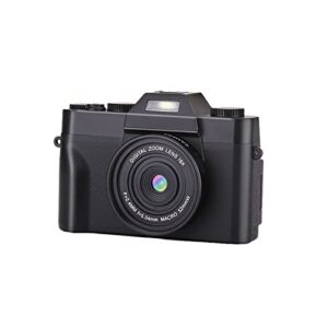 Camera Digital Cameras 4K HD 16X 48 Megapixels Micro Single Retro with WiFi Professional Digital Camera Vlog External Lens Video Camera Digital Camera (Size : Standard, Color : Wide Angle Mirror)