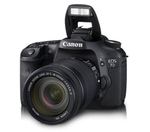 Canon EOS 7D 18 MP CMOS Digital SLR Camera with 18-135mm f/3.5-5.6 IS UD Lens (discontinued by manufacturer)