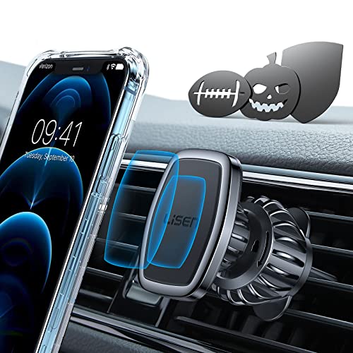 LISEN Magnetic Car Mount Mount Metal Plate with Adhesive for Magnetic CradleCell Phone Holder for Car [Case Friendly] iPhone Car Holder 1 Rectangle and 2 Round (Compatible with Magnetic mounts)