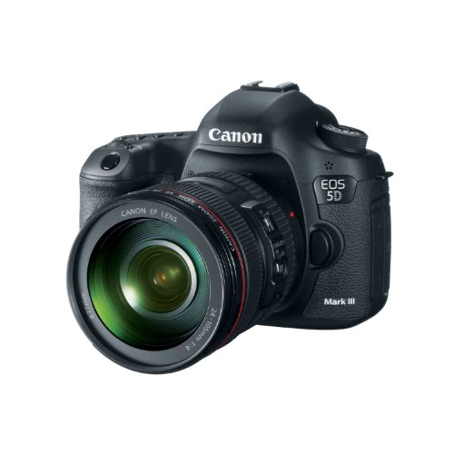 Canon EOS 5D Mark III 22.3 MP Full Frame CMOS Digital SLR Camera with EF 24-105mm f/4 L is USM Lens