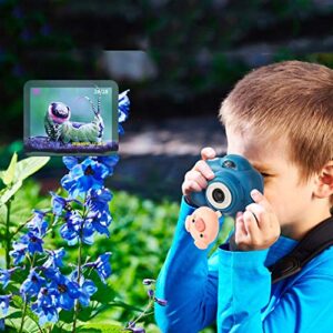 LKYBOA Children Can Take Pictures of Digital Cameras Small Students Portable Mini SLR Children's Day Gifts (Color : C)