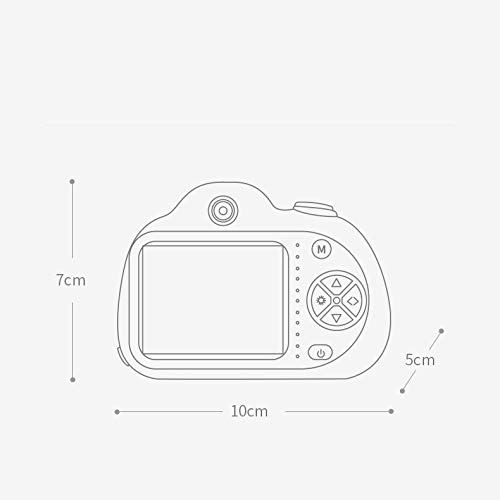 LKYBOA Children Can Take Pictures of Digital Cameras Small Students Portable Mini SLR Children's Day Gifts (Color : C)