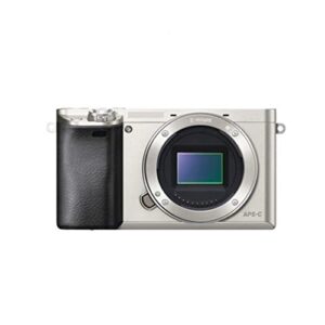 Camera A6000 Mirrorless Digital Camera Silver ILCE-6000-24.3MP -Full HD Video Digital Camera (Color : B)