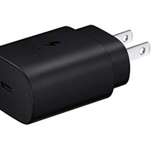 SAMSUNG 25W USB-C Super Fast Charging Wall Charger - Black (US Version with Warranty)