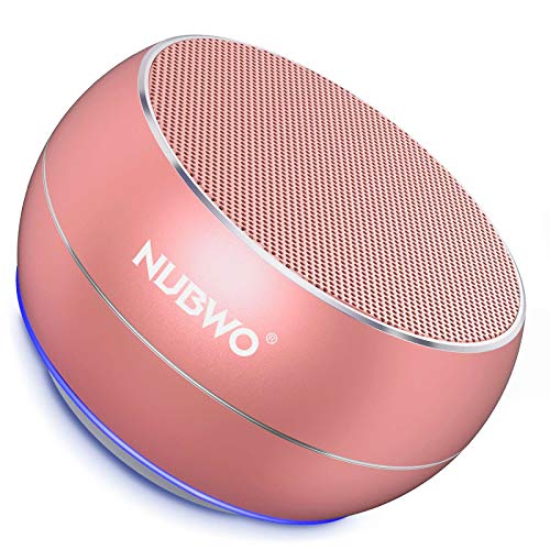 NUBWO Portable Bluetooth Wireless Speaker with Bass TWS, Bulti in Mic, 15H Playtime Small Speaker for Iphone, iPad, Mac, Tablet, Echo