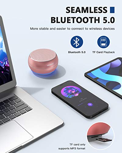 NUBWO Portable Bluetooth Wireless Speaker with Bass TWS, Bulti in Mic, 15H Playtime Small Speaker for Iphone, iPad, Mac, Tablet, Echo