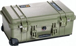 pelican 1510 case with padded dividers (od green), olive green (015100-0040-130)