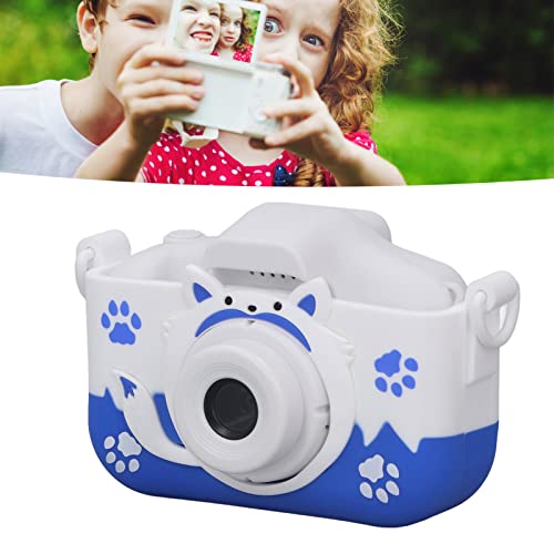 Kids Digital Camera, Outdoor Small Portable Kids Camera Blue 40MP HD