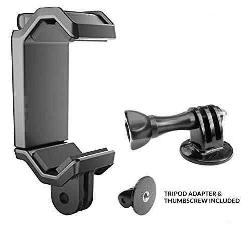 GOWORX Freeride Phone Mount 3-in-1 Action Camera Mount + Tripod Adapter for iPhone, Galaxy, GoPro & Smart Phones