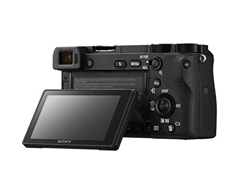 Sony Alpha a6500 Mirrorless Digital Camera Bundle with 2.95" LCD, Black (ILCE6500KIT)