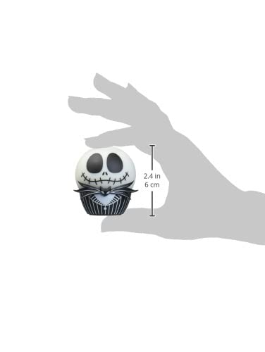 Bitty Boomers Disney: Tim Burton's The Nightmare Before Christmas - Jack Skellington - Glow in The Dark - Mini Bluetooth Speaker