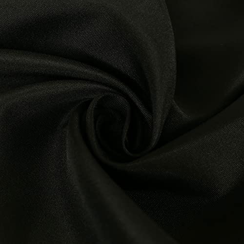 TRLYC Black Background Backdrop - 10x10.5FT Backdrop Background for Photography Black Photo Booth Backdrop for Photoshoot Photography Background Screen Video Recording Curtain,4 x Backdrop Clips