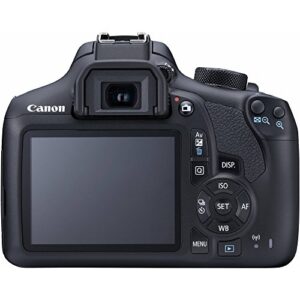 Canon EOS Rebel T6 DSLR Camera w/EF-S 18-55mm, EF 75-300mm Lens, 32GB SD Card & Camera Bag (Renewed)