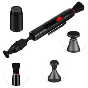 3 Pieces Multifunction Lens Cleaning Pen Brush, Lens Brush Camera Screen Cleaning Pen for Camera, SLR, Telescope, Magnifying Glass, Phone