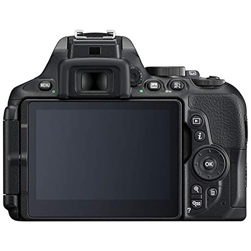 Nikon D5600 DSLR Camera Kit with 18-55mm VR Lens | Built-in Wi-Fi | 24.2 MP CMOS Sensor | EXPEED 4 Image Processor and Full HD 1080p Video Recording at 60 fps| SnapBridge Bluetooth Connectivity