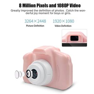 NC Mini Dual Lens Children's Camera Kids Toys Photos Camera Boy Girl Christmas Birthday Gift1080 P Video Digital Camera Baby Toys