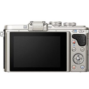 Olympus Pen E-PL8 Black Body with 14-42mm IIR Black Lens