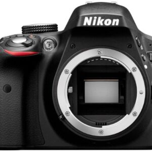 Nikon D3300 Digital SLR Camera Body Only - Black (24.2MP) 3.0 inch LCD