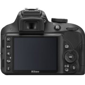 Nikon D3300 Digital SLR Camera Body Only - Black (24.2MP) 3.0 inch LCD