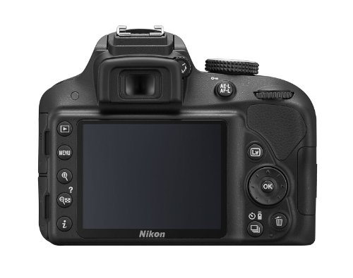 Nikon D3300 Digital SLR Camera Body Only - Black (24.2MP) 3.0 inch LCD