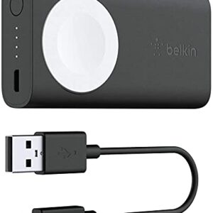 Belkin Boost Charge Power Bank 2K for Apple Watch (MFi-Certified Apple Watch Power Bank, Portable Apple Watch Charger for Apple Watch 4, 3, 2, 1)