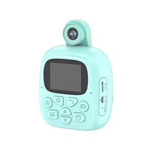 Kids Camera, Mini Childrens Camera Can Shoot or Print at Any Time,Birthday Gifts for Boys Age 3-9, HD Digital Cameras for Portable Toy for 3 4 5 6 7 8 Year Old Girl with 32GB SD Card (Blue)