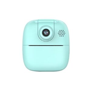 Kids Camera, Mini Childrens Camera Can Shoot or Print at Any Time,Birthday Gifts for Boys Age 3-9, HD Digital Cameras for Portable Toy for 3 4 5 6 7 8 Year Old Girl with 32GB SD Card (Blue)