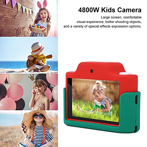 HURRISE Kids Digital Camera, Touch Screen Camera Kids Camera Fashionable Kids Selfie Camera