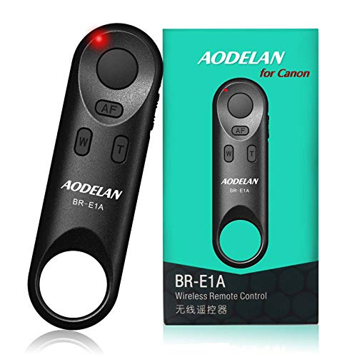 Wireless Camera Remote Shutter Release for Canon R3/ R7/ R10/ M50/ EOS M6 Mark II/R/RP /90D /6D Mark II /R5/ R6 /800D /850D /250D/Rebel SL2 /T7i /G5 X Mark II /G7 X Mark III, Replace Canon BR-E1