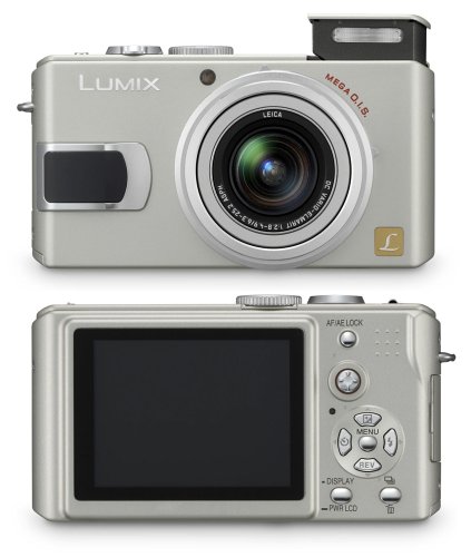 Panasonic Lumix DMC-LX1S 8MP Digital Camera with 4x Image Stabilized Optical Zoom (Silver)