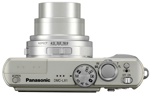 Panasonic Lumix DMC-LX1S 8MP Digital Camera with 4x Image Stabilized Optical Zoom (Silver)