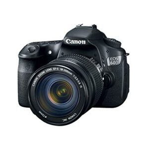 Canon EOS 60D 18 MP CMOS Digital SLR Camera with EF-S 18-200mm f/3.5-5.6 IS Lens (discontinued by manufacturer) (Renewed)