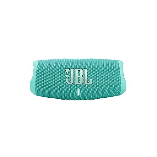 JBL CHARGE 5 - Portable Bluetooth Speaker with IP67 Waterproof and USB Charge out - Teal (Renewed)