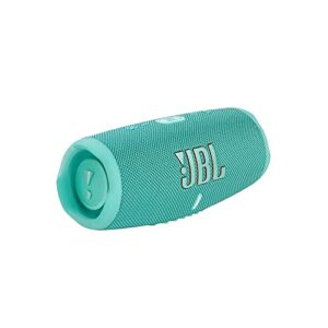 JBL CHARGE 5 - Portable Bluetooth Speaker with IP67 Waterproof and USB Charge out - Teal (Renewed)