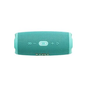 JBL CHARGE 5 - Portable Bluetooth Speaker with IP67 Waterproof and USB Charge out - Teal (Renewed)