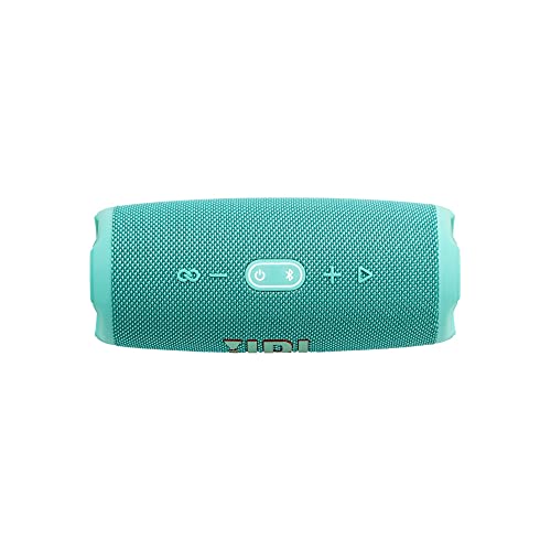 JBL CHARGE 5 - Portable Bluetooth Speaker with IP67 Waterproof and USB Charge out - Teal (Renewed)