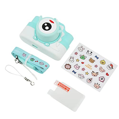 Zyyini Kids Camera, 2 Inch IPS Screen Mini Digital Children's Camera Dual-Camera Cartoon Video Player,with WiFi and Lanyard, for Girls Boys