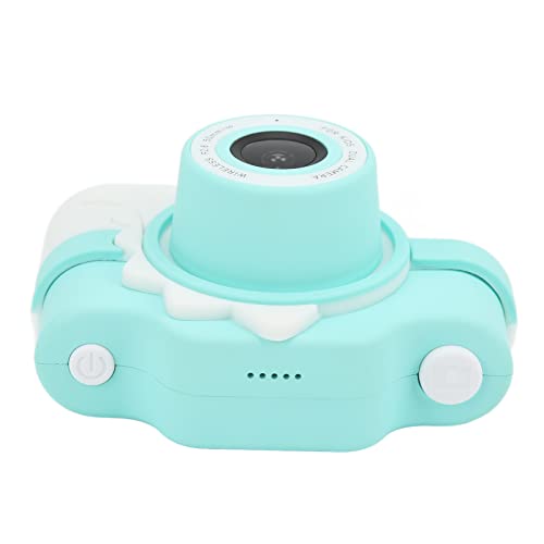 Zyyini Kids Camera, 2 Inch IPS Screen Mini Digital Children's Camera Dual-Camera Cartoon Video Player,with WiFi and Lanyard, for Girls Boys