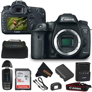 canon eos 7d mark ii dslr camera (bodyonly) +sunshine bundle