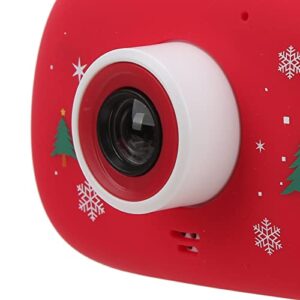 Shanrya Cute Kids Camera, Kid Camera 18 Million HD Small Portable Christmas Style for Indoor for Outdoor