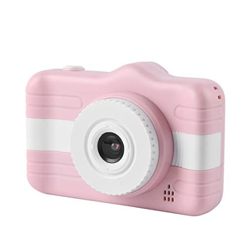 LINXHE Kids Camera- 20MP Camera for Kids with 3.5 inch Large Screen, 1080P HD Digital Video Cameras for Toddler Children's Birthday with 32GB SD Card, SD Card Reader (Color : Pink)