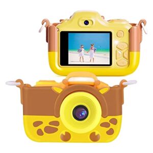 Digital Cameras for Kids Mini Portable Kids Camera 2.0in IPS Color Screen Children's Digital Camera with Photo/Video Function, HD 1080P Camera Children's Camera with Neck Lanyard for Gift