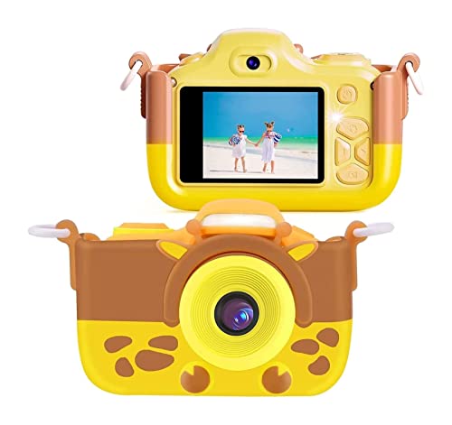 Digital Cameras for Kids Mini Portable Kids Camera 2.0in IPS Color Screen Children's Digital Camera with Photo/Video Function, HD 1080P Camera Children's Camera with Neck Lanyard for Gift